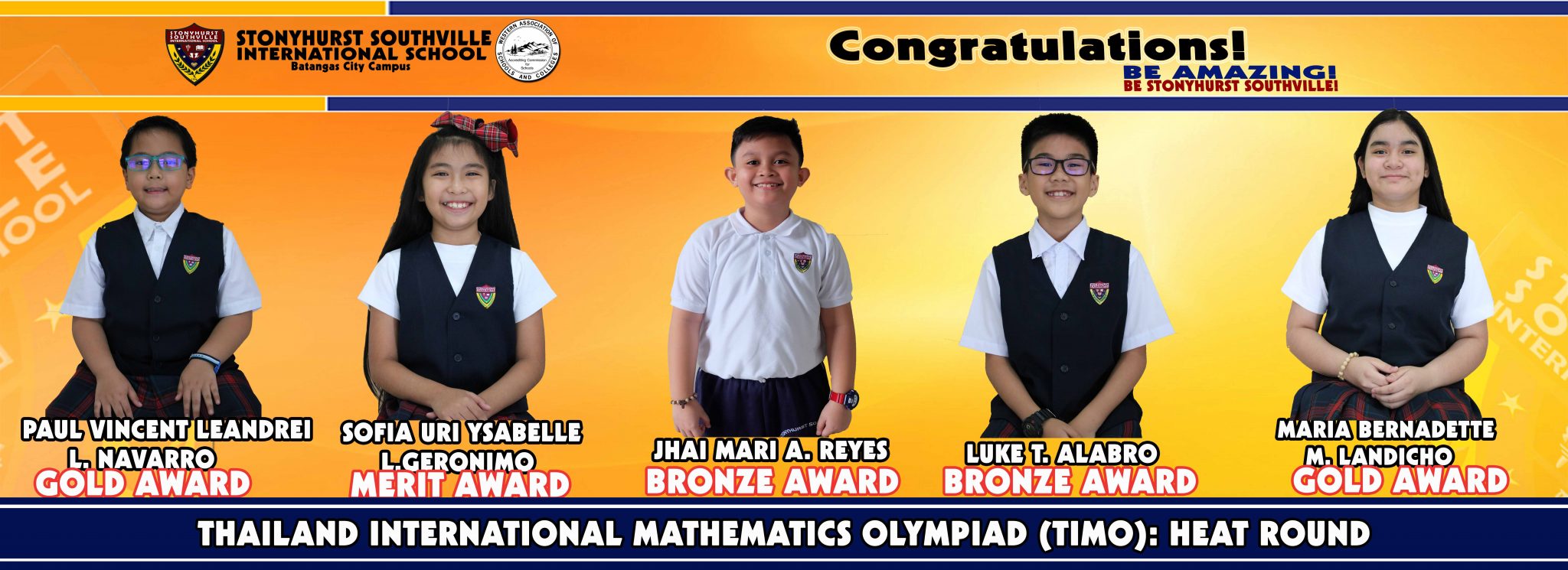 VK NUMBER CRUNCHERS COP AWARDS IN TIMO