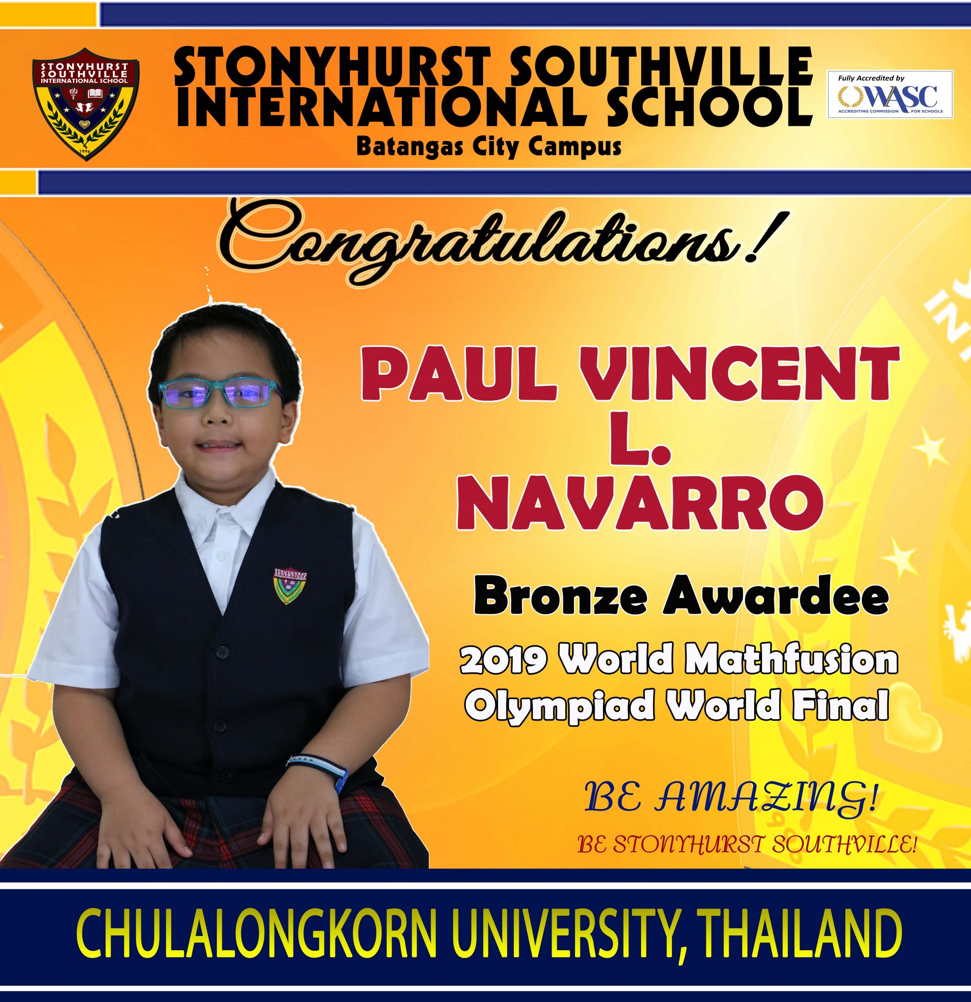 NAVARRO SNATCHES WORLD MATH OLYMPIAD BRONZE