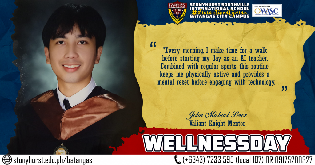 WellnessDay: John Michael Perez