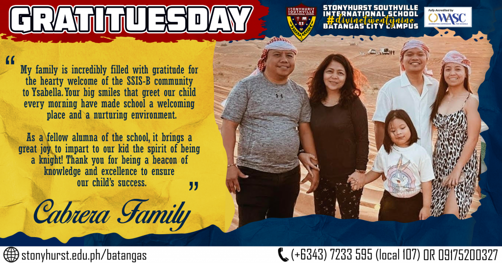 GratiTuesday: Cabrera Family