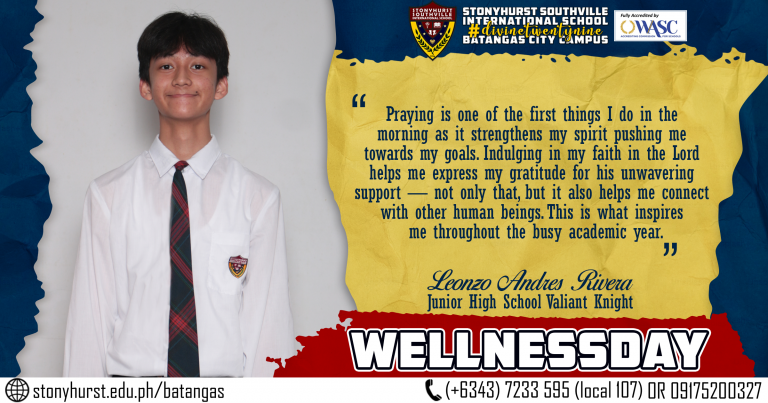 WellnessDay: Leonzo Andres Rivera